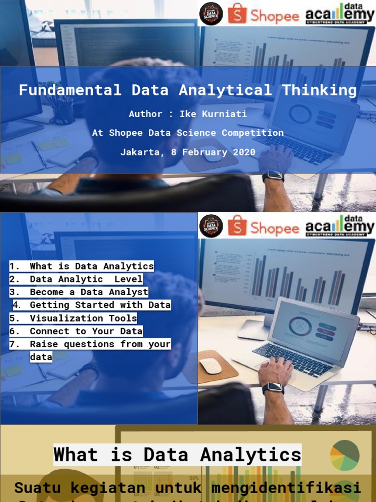 Shopee Fundamental Data Analytical Thinking | PDF | Business ...