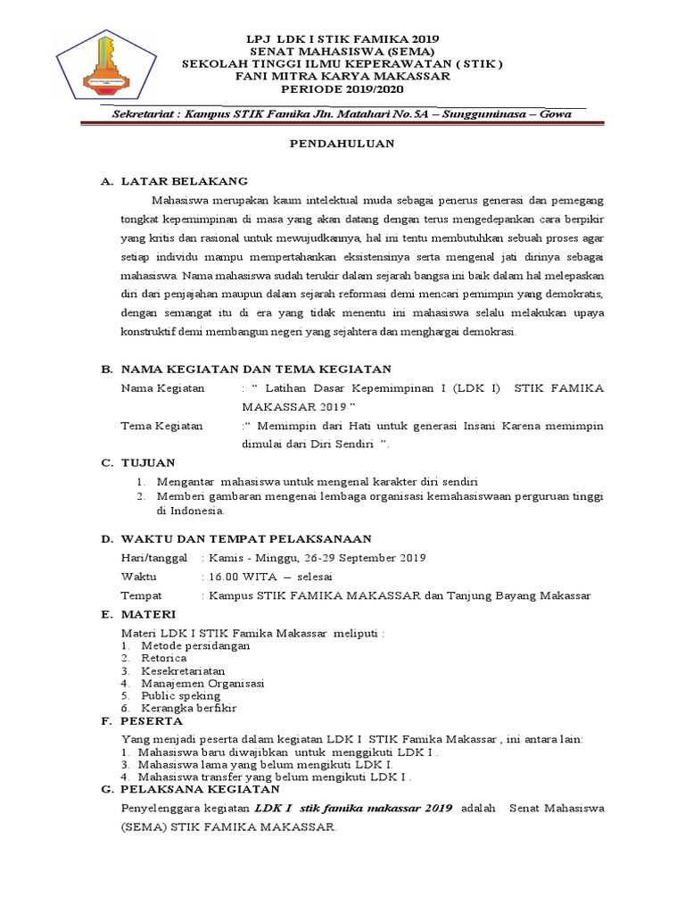 LPJ LDK I 2019 | PDF