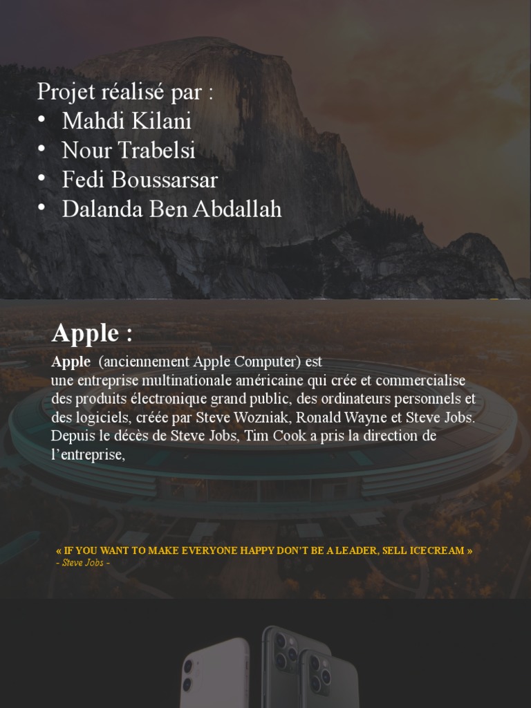 Projet Apple | PDF | iPhone | Apple Inc.