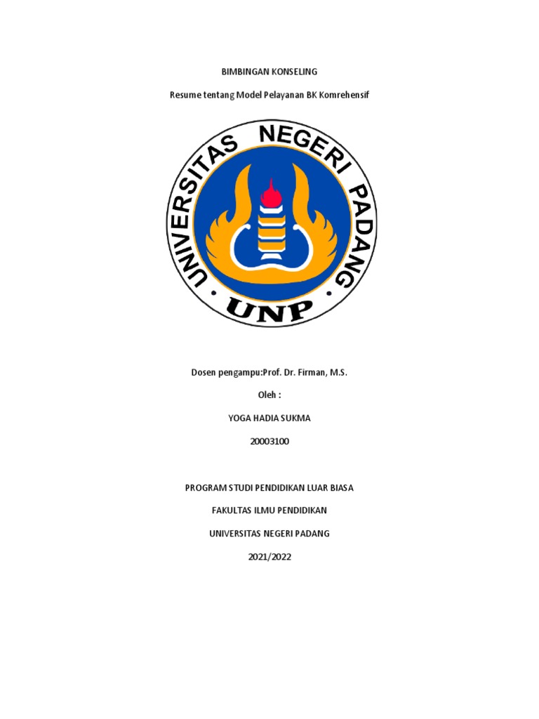 BK - Model BK Komprehensif | PDF