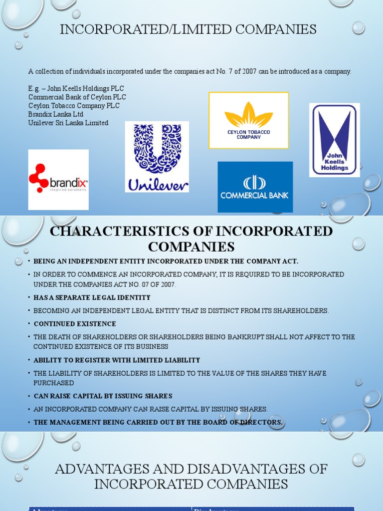 Guide to Incorporating Limited Companies | PDF | Companies | Limited ...