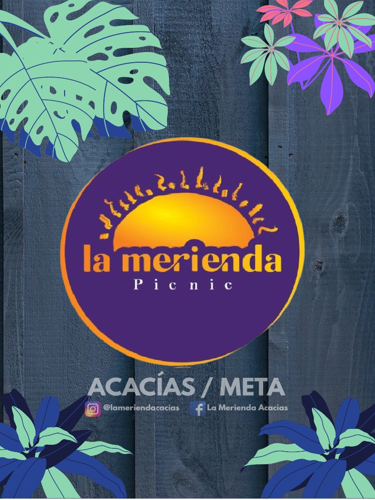 MENU LA MERIENDA Junio | Descargar gratis PDF | Cerdo | Alimentos