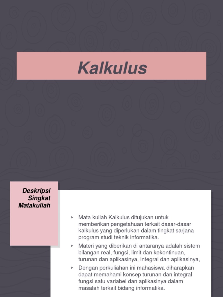 Kalkulus | PDF
