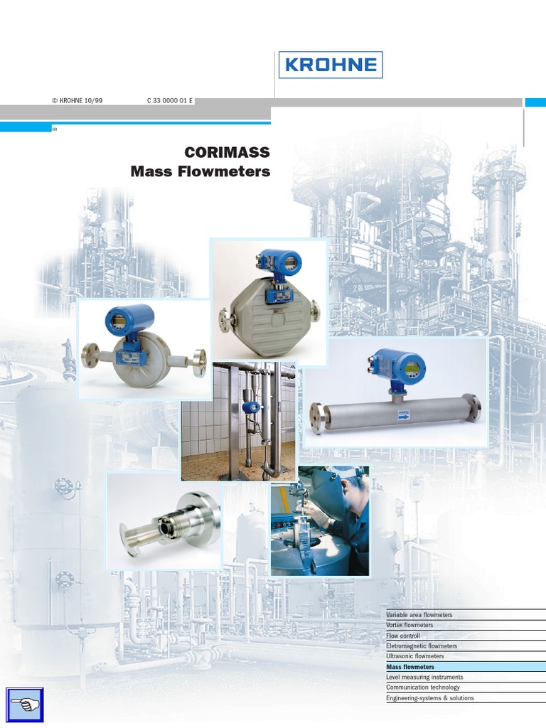 Cat33 e | PDF | Flow Measurement | Density