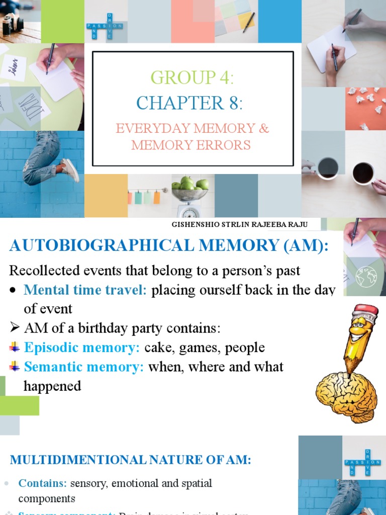 Chapter 8 - Everyday Memory & Memory Errors | PDF | Memory | Cognition