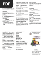Necrological Service Program Outline | PDF | Eternal Life (Christianity ...