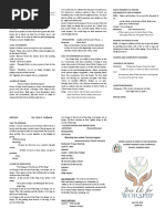 Divine Service Program | PDF | Hymns | Prayer