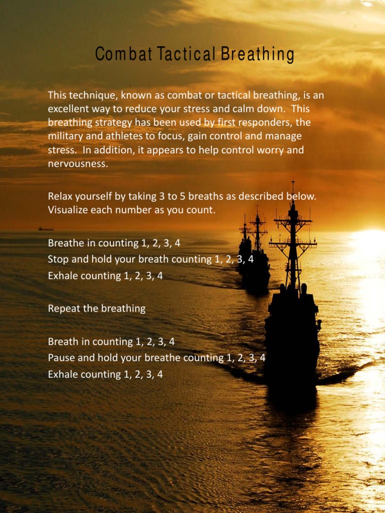 Combat Tactical Breathing | PDF