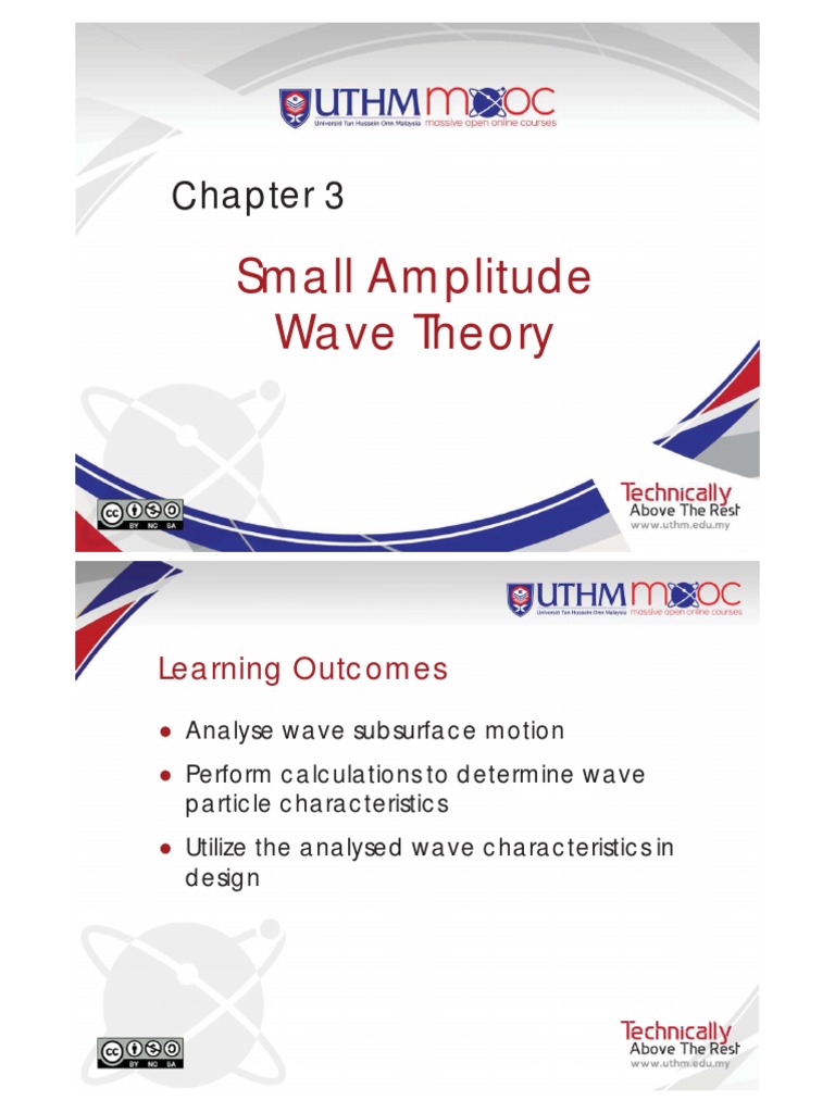 Chapter03. Small Wave Amplitude | PDF | Waves | Metrology