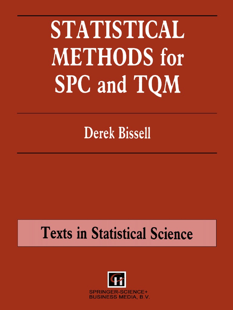 (Chapman & Hall Statistics Textbook Series) Derek Bissell (Auth ...