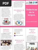 Tríptico Color Rosa | PDF | Cognición | Comunicación
