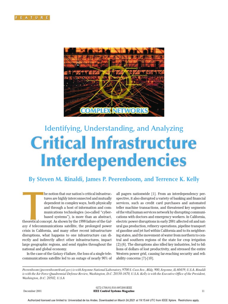 Identifying, Understanding, and Analyzing: by Steven M. Rinaldi, James ...