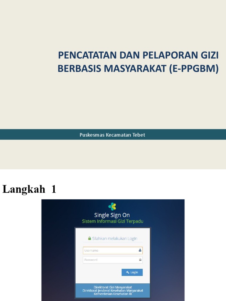 Pow Point Pelatihan Eppgbm Kader Posy | PDF