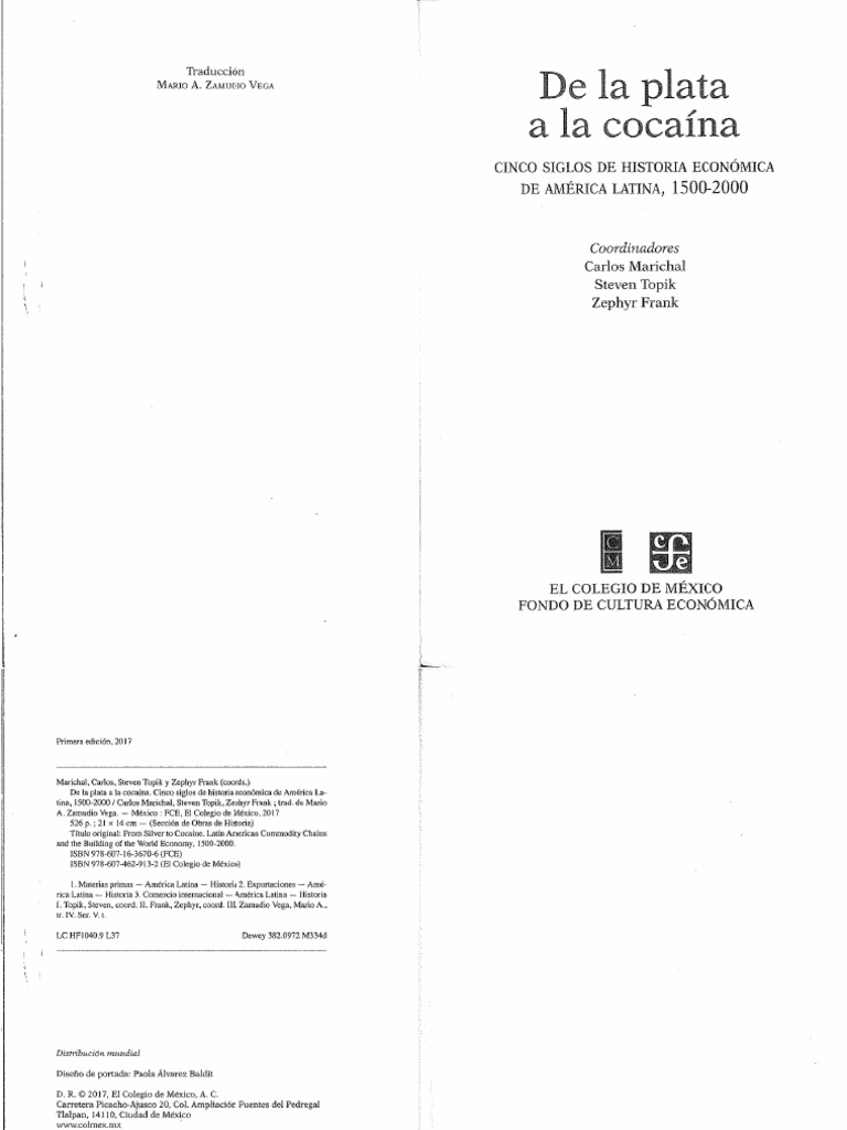 La Cocaína en Cadena de Paul Gootenberg 4 | PDF