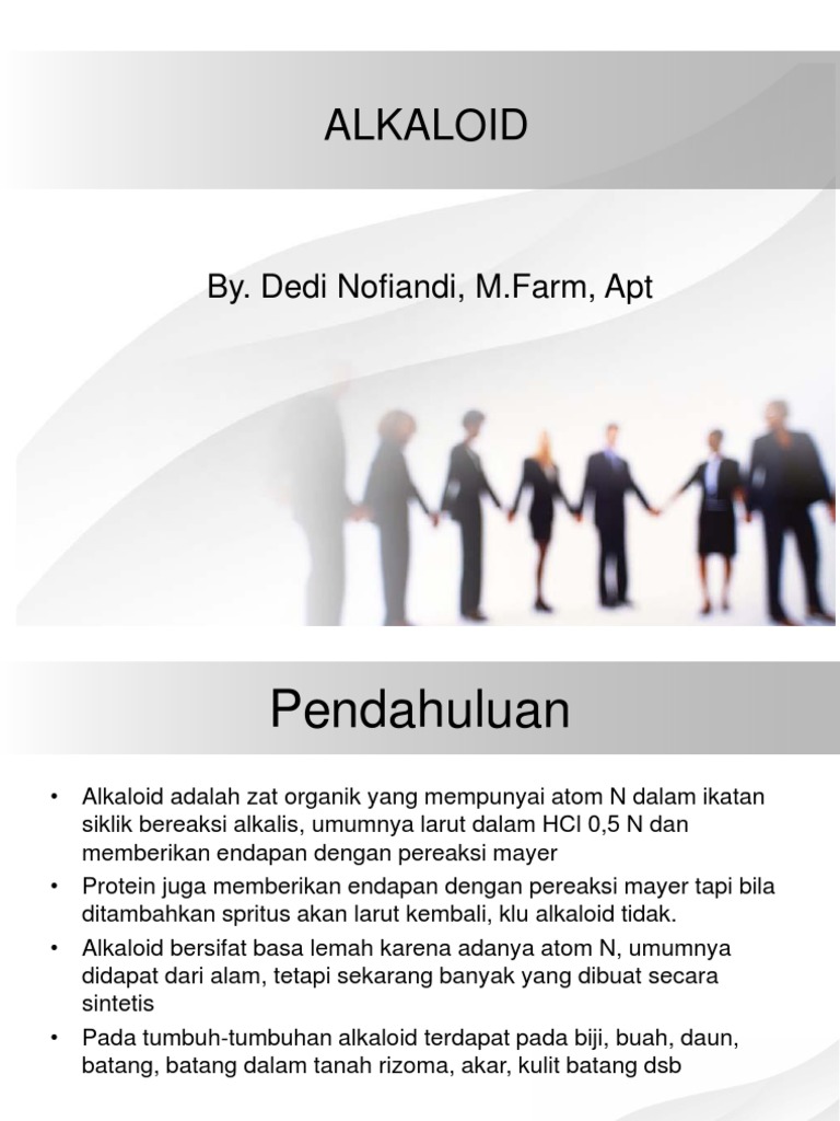 Alkaloid 1,2 & 3 | PDF