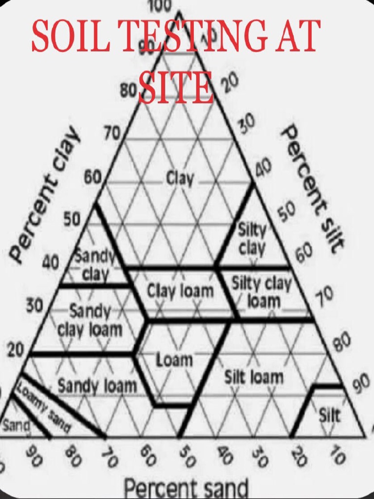 Soil Test at Site | Download Free PDF | Clay | Soil