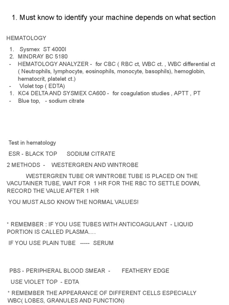 Must Know To Identify Your Machine Depends On What Section | PDF ...