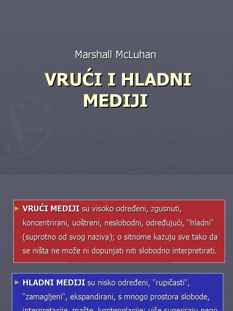 Vruci I Hladni Mediji | PDF