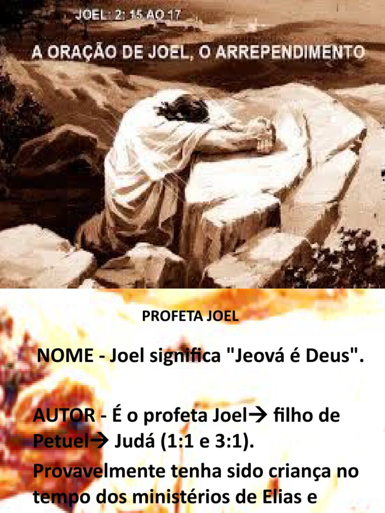 Profeta Joel Sequencia Final | PDF | Jonas | Profeta