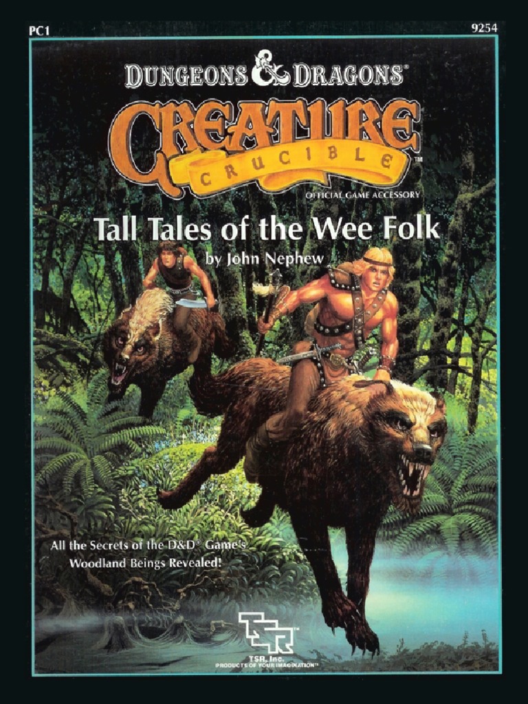 Creature Crucible - PC1 - Tall Tales of The Wee Folk | PDF