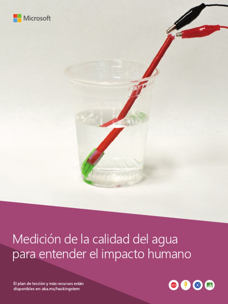 HackingStem MediciónDeCalidadDelAgua Instrucciones | PDF | Agua | Arduino