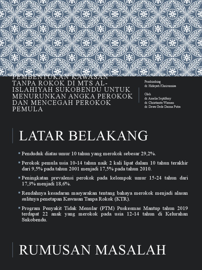 Minipro | PDF | Pengembangan Diri | Kesehatan Holistik