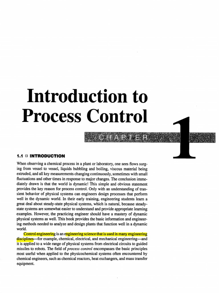 MIDTERM Reviewer - Process Control | PDF | Control System | Control Theory