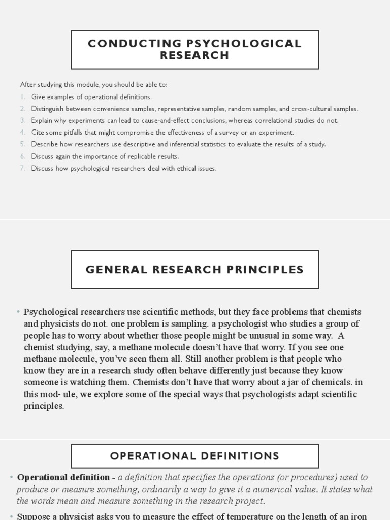 Psychological Research Methods | PDF | Experiment | Statistics
