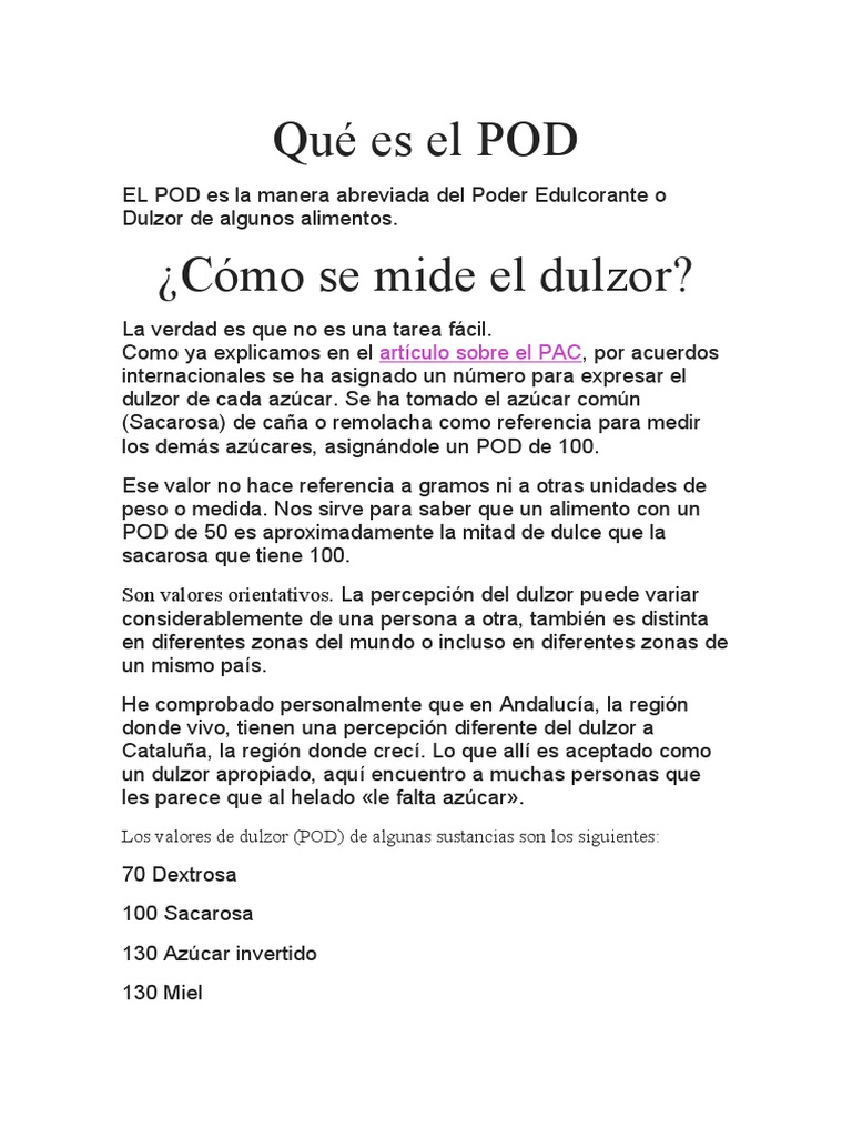 Qué Es El POD | PDF