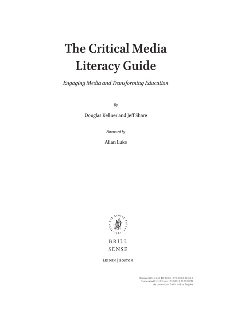 The Critical Media Literacy Guide | PDF