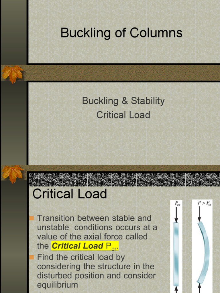 Structural Buckling Analysis | PDF | Buckling | Chemical Product ...