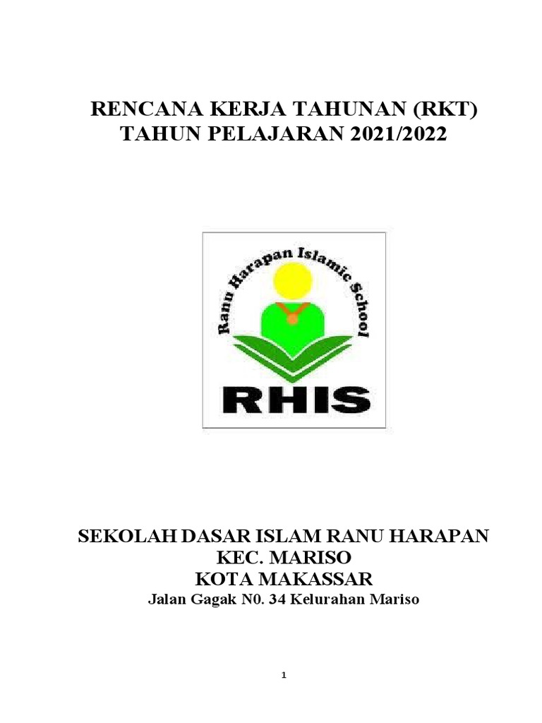 RKT Tahun 20212022 | PDF
