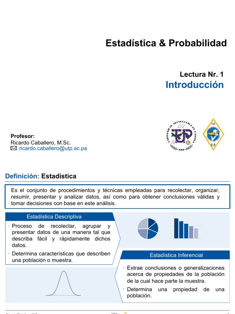 L1 - Introducción A La Estadística | PDF | Estadísticas | Nivel de medida