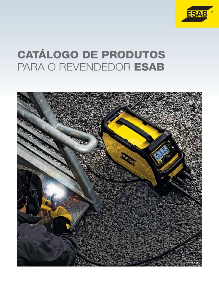 ESAB - Catálogo de Vendas | PDF | Eletricidade