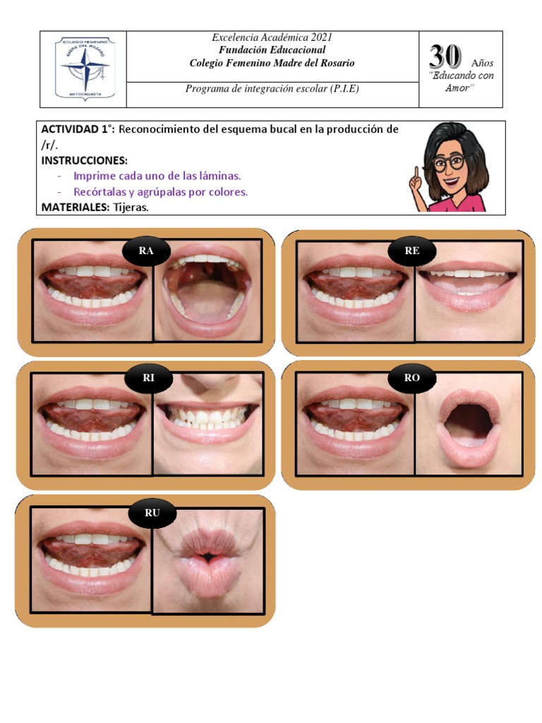 FONEMA /R/ Simple | PDF