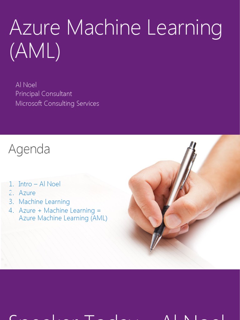 Azure Machine Learning NOVA SQL 200150824 | PDF | Microsoft Azure ...