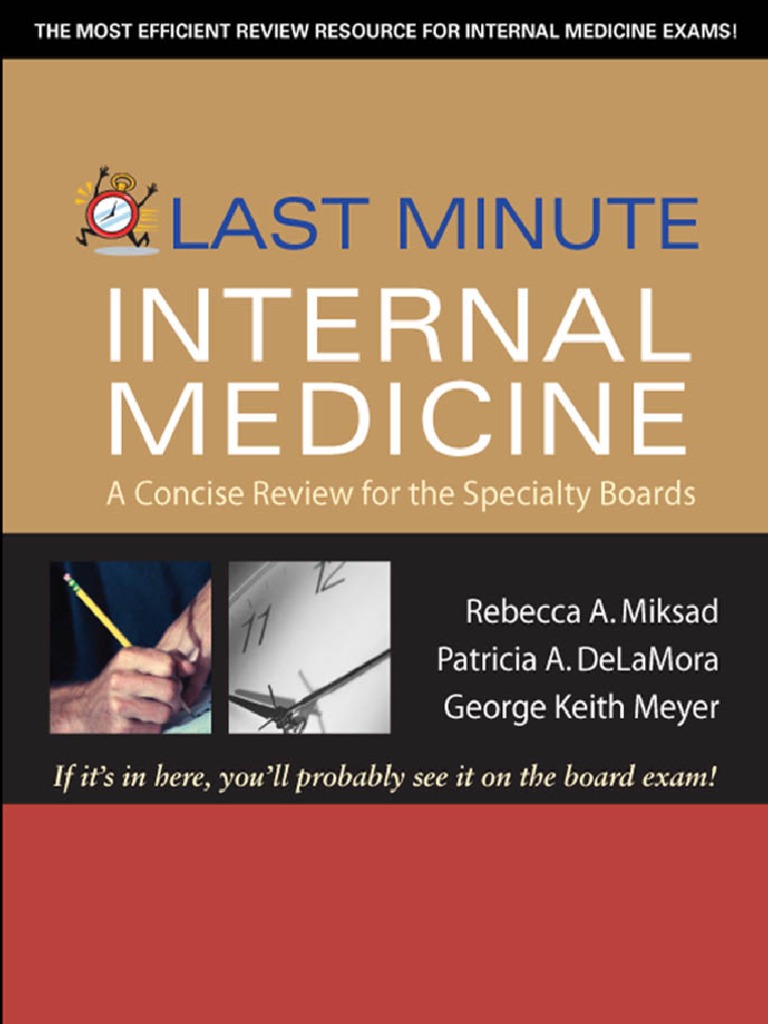 Last Minute Inernal Medicine | PDF | Myocardial Infarction | Coronary ...