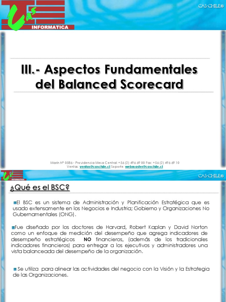 A. 3.-Aspectos Fundamentales Del BSC | PDF | Planificación estratégica ...