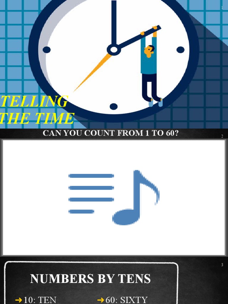 Numbers and Telling The Time | PDF | Career & Growth | Foreign Language ...