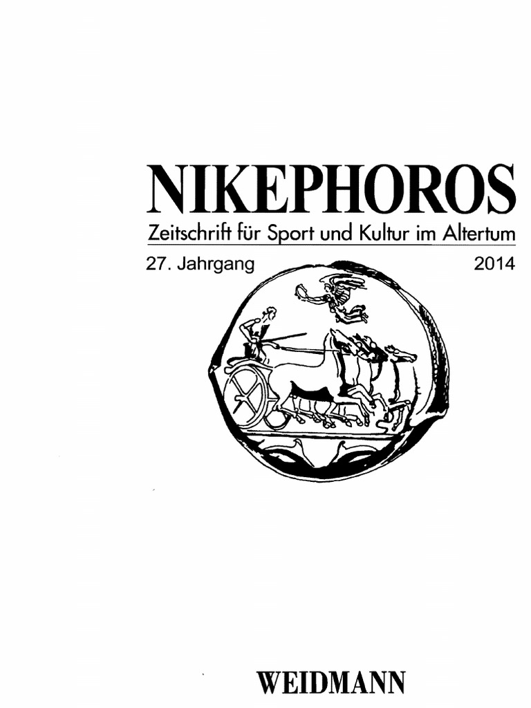 Osservazioni Sul Lessico Sportivo Greco | PDF