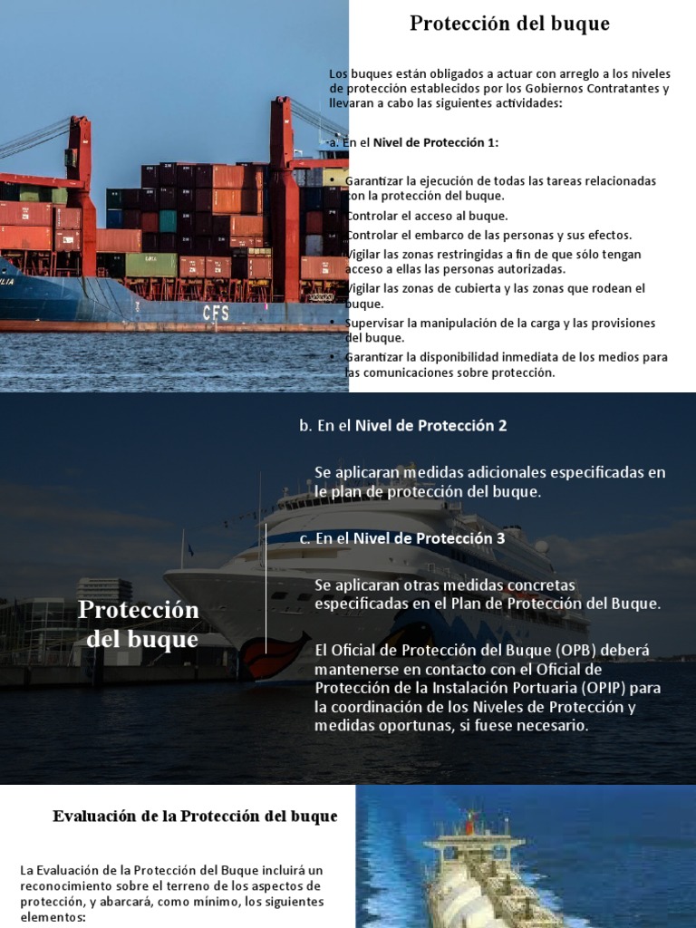 Unidad 4 PBIP | PDF | Buques