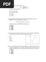 Recopilación Exámenes (Mate-Pre Espol) | PDF | Función (Matemáticas) | Entero