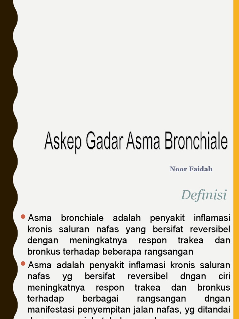 Askep Gadar Asma | PDF