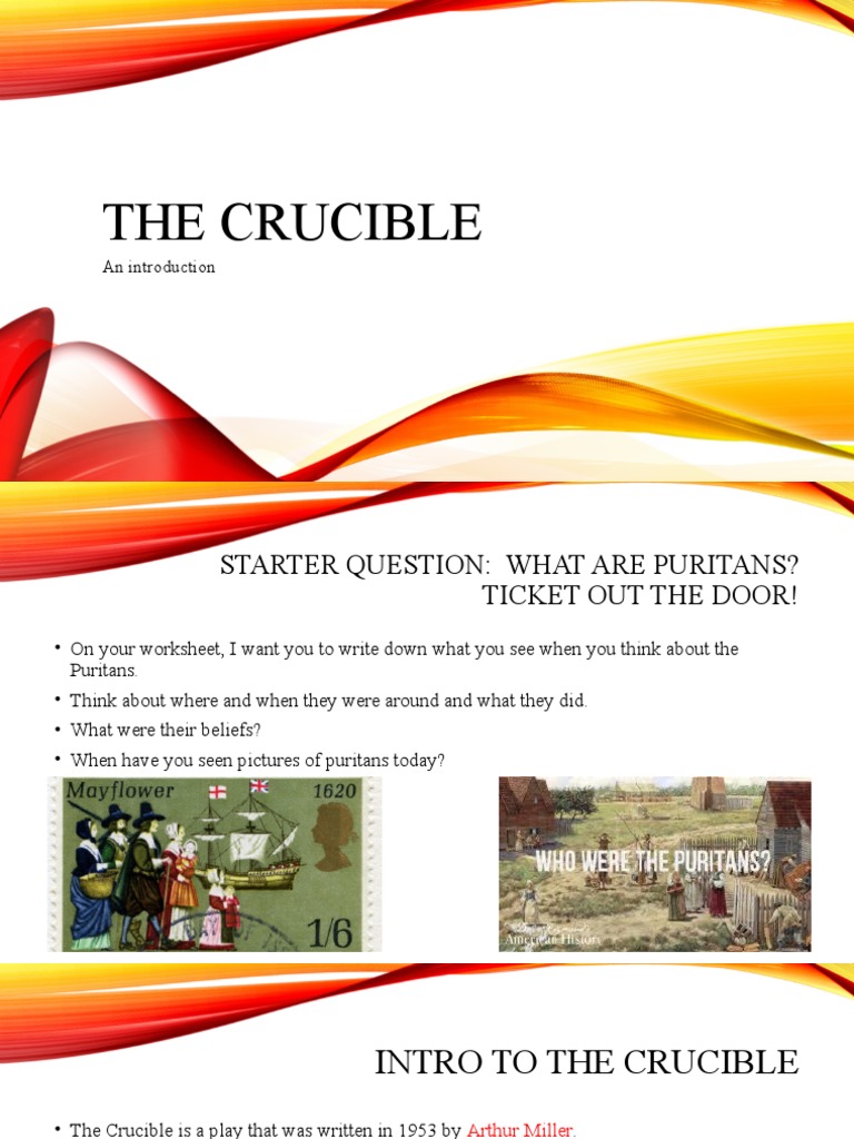 The Crucible | PDF | Mc Carthyism