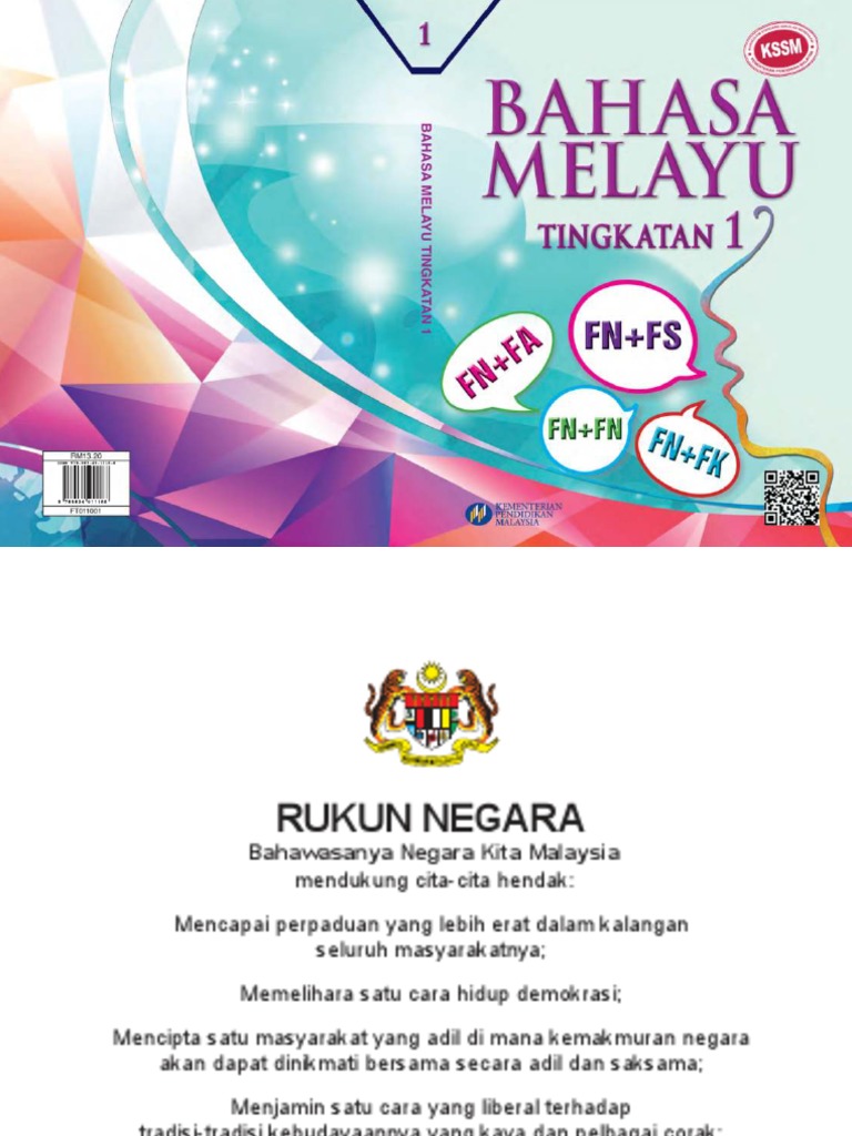Bahasa Melayu Ting 1 - 1 DRP 2 | PDF