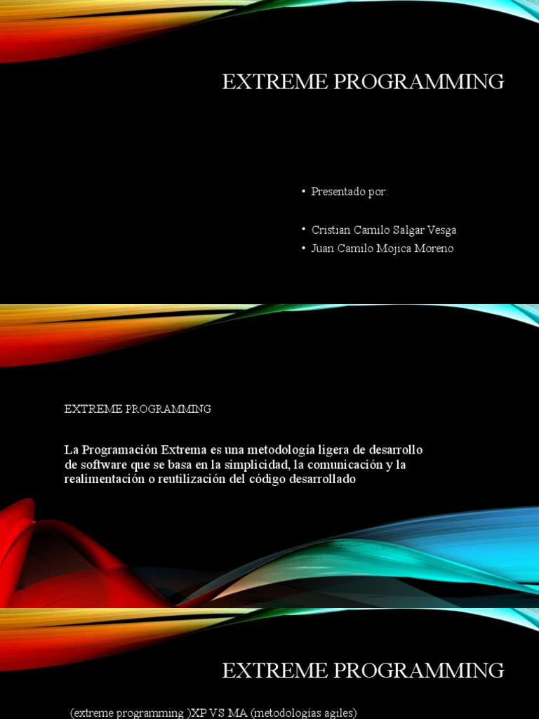 Extreme Programming | PDF | Software | Desarrollo tecnológico