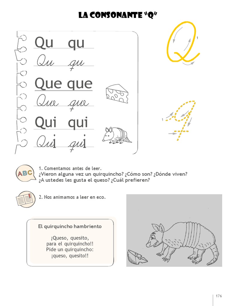 La Consonante Q | PDF