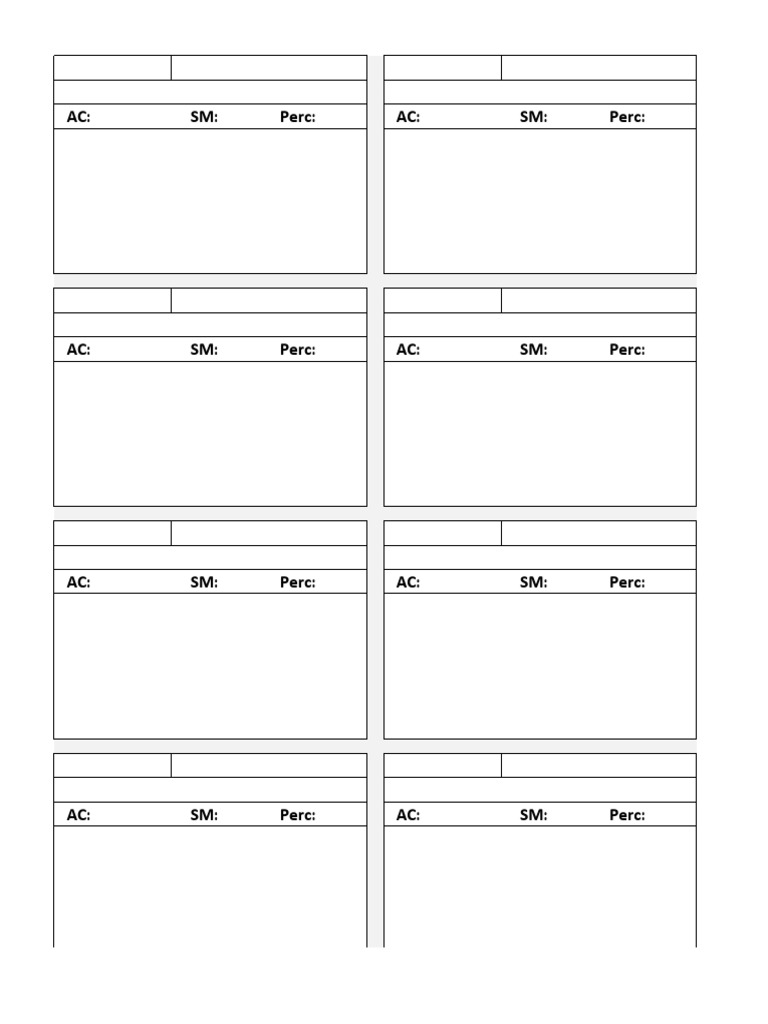 Pathfinder - DM Aids - Tall Version | PDF