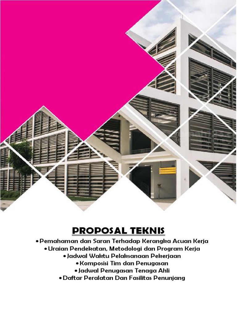 Unsur Proposal Teknis | PDF