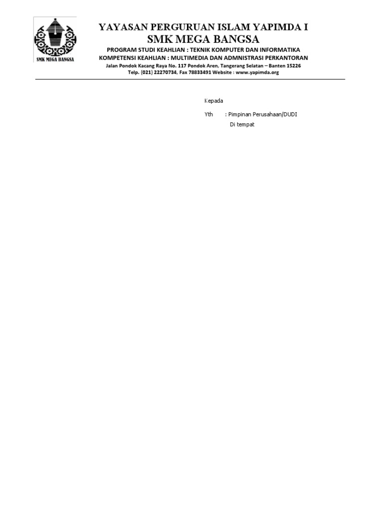 YAYASAN PERGURUAN ISLAM YAPIMDA 1 Ampolp Revisi | PDF